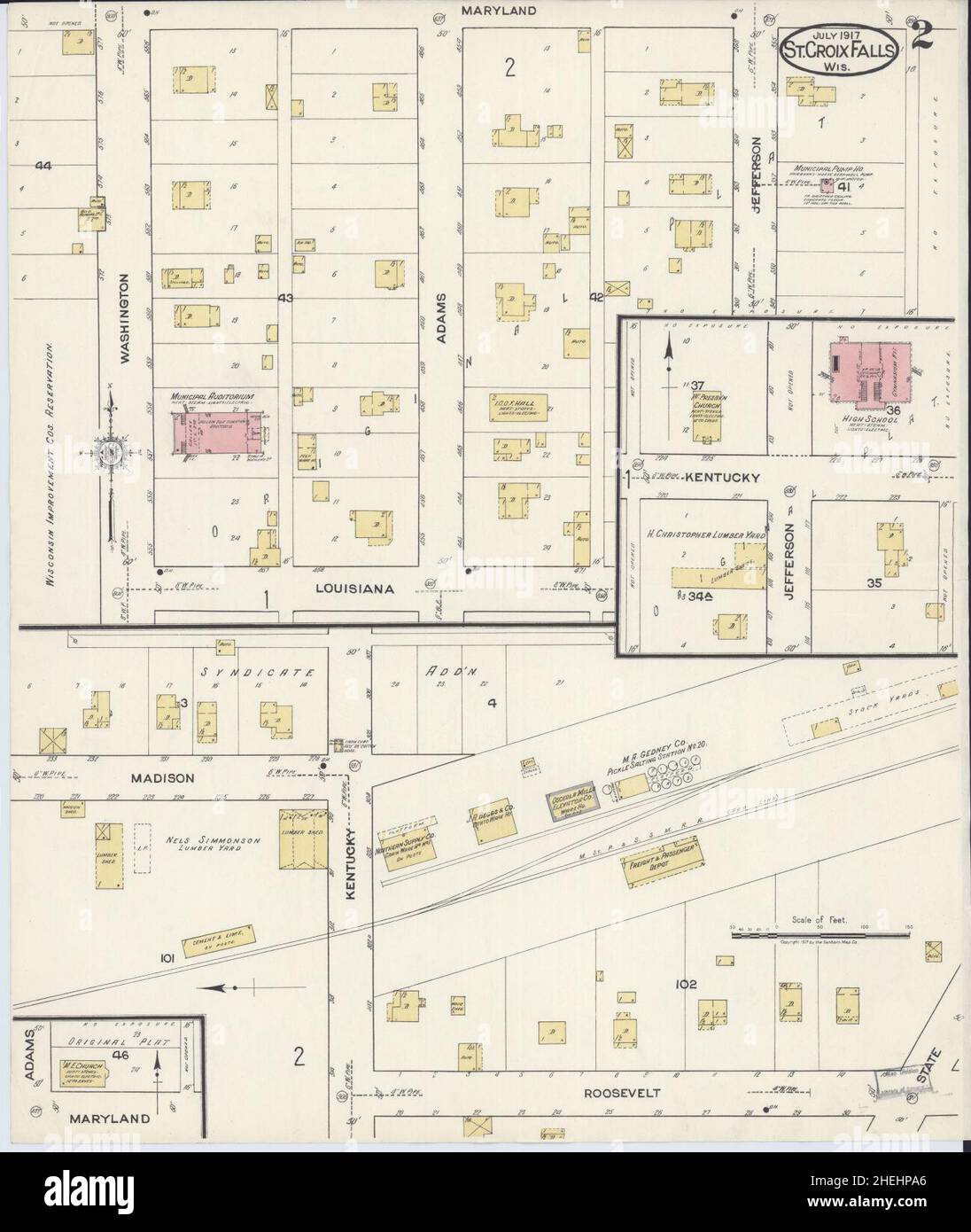 Map of saint croix hi-res stock photography and images - Alamy