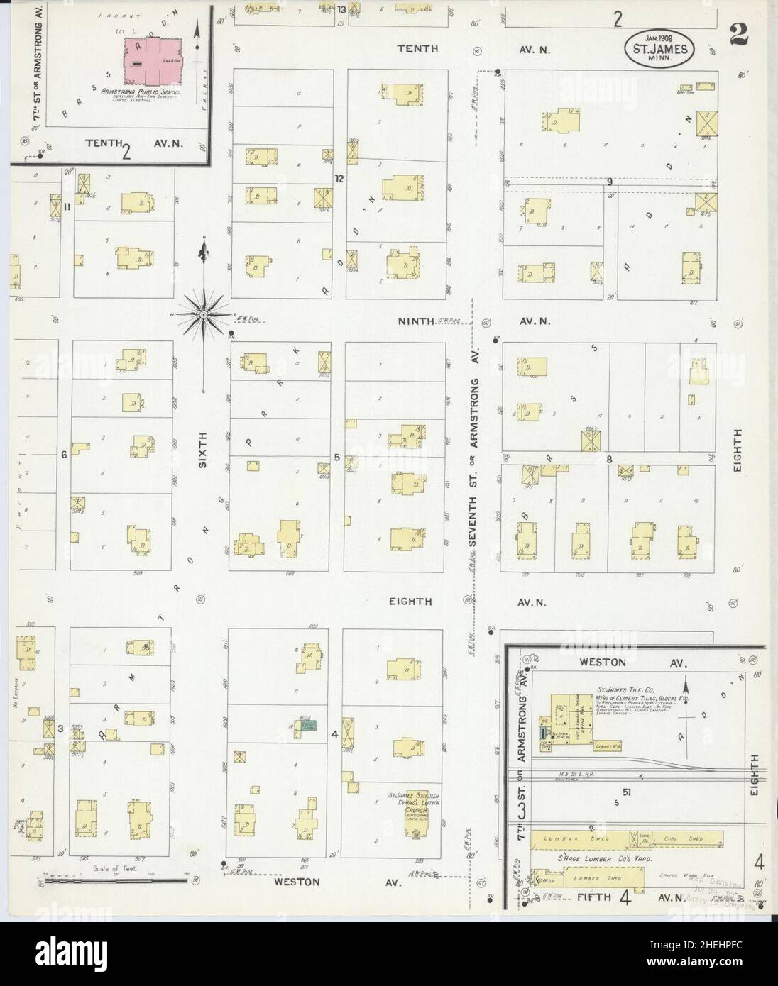 Watonwan county map hi-res stock photography and images - Alamy
