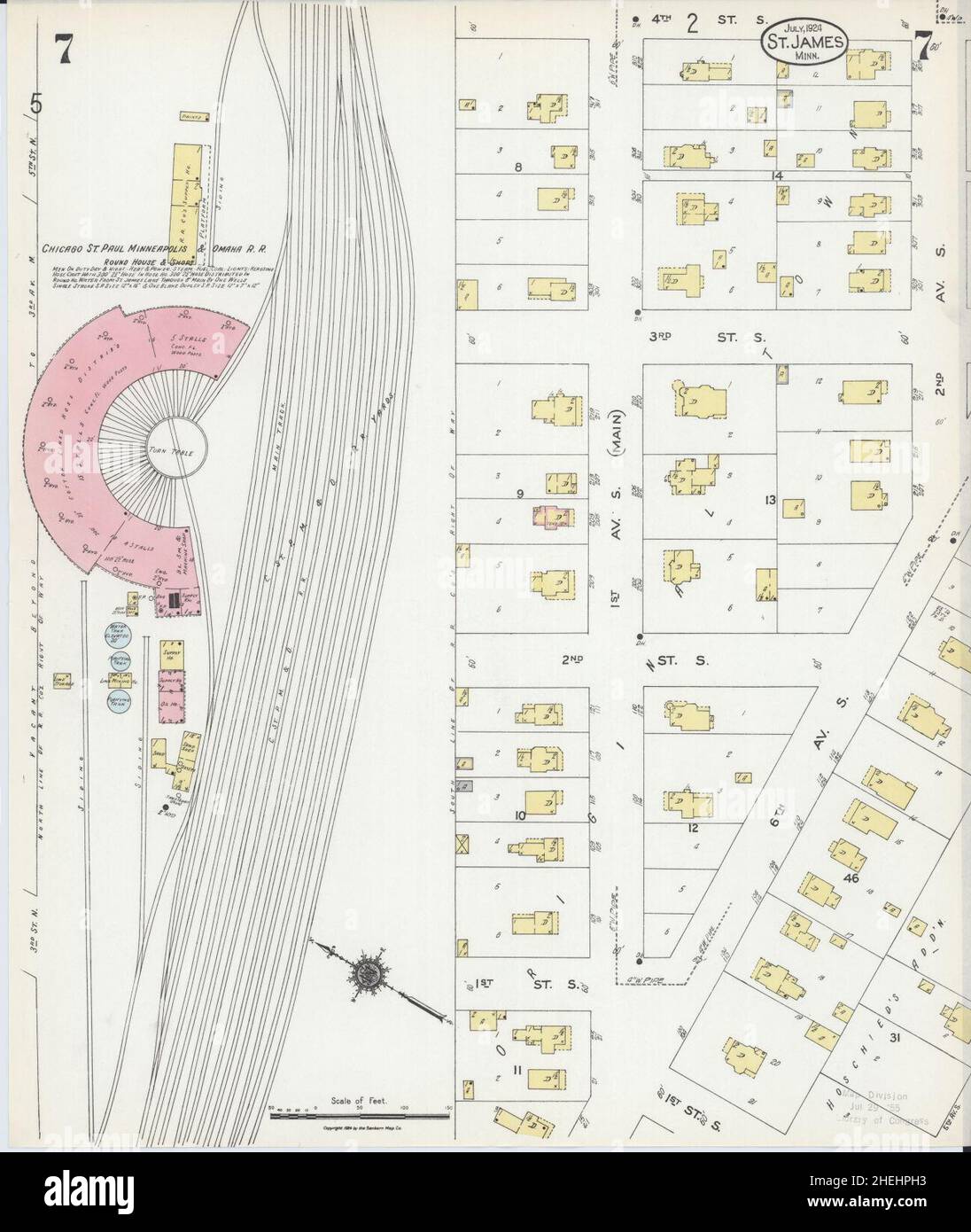 Saint james county map hi-res stock photography and images - Alamy
