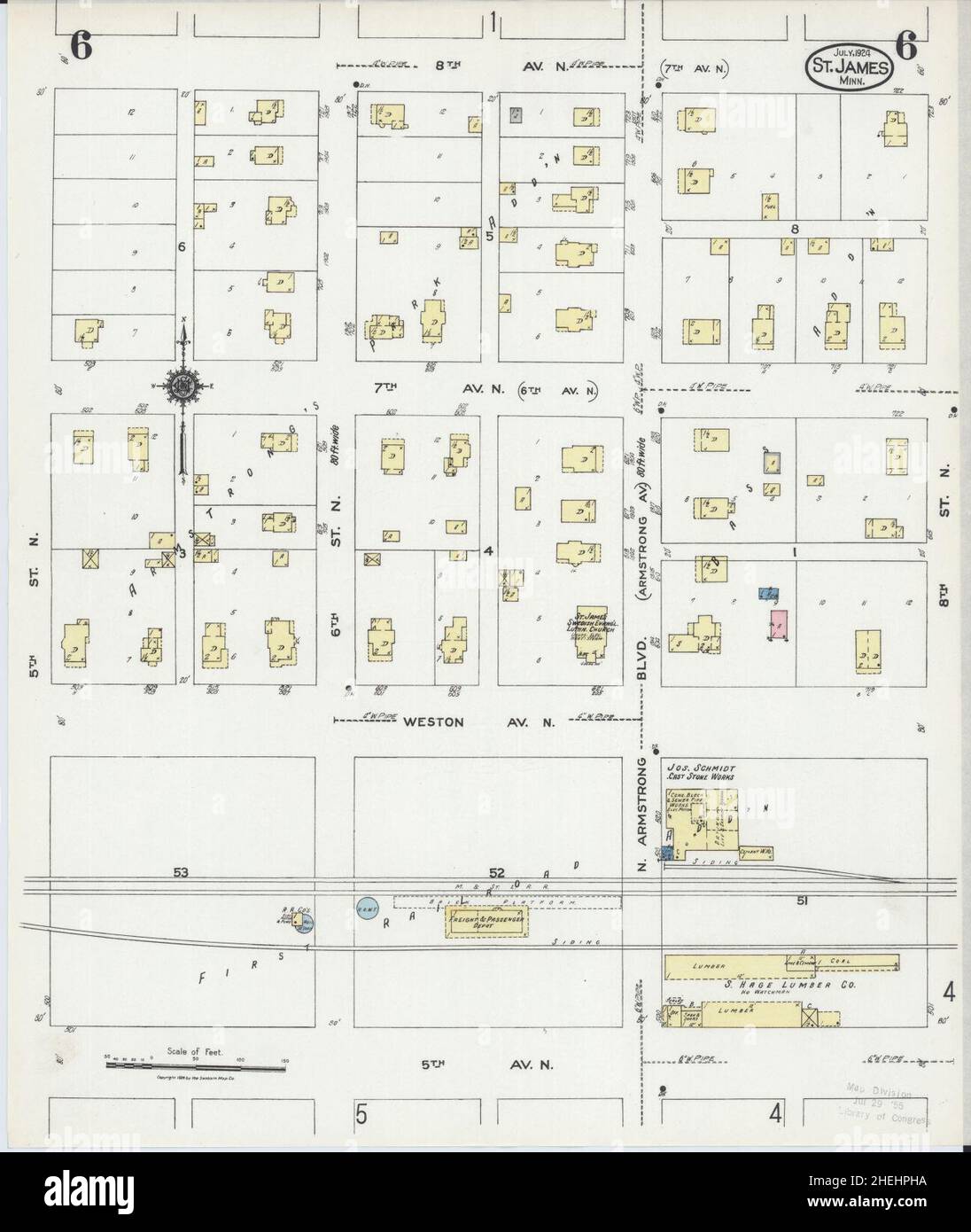 Watonwan county map hi-res stock photography and images - Alamy