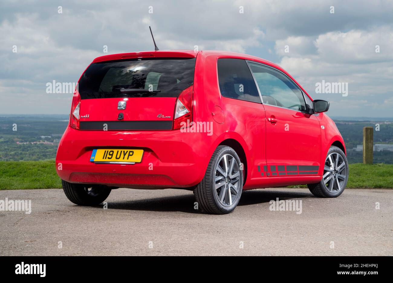 2016 SEAT Mii FR Line Spanish sub-compact hot hatch car Stock Photo - Alamy