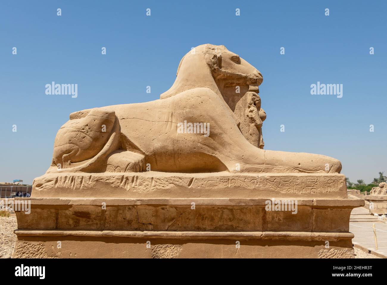 Ancient architecture of Karnak temple in Luxor, Egypt Stock Photo - Alamy