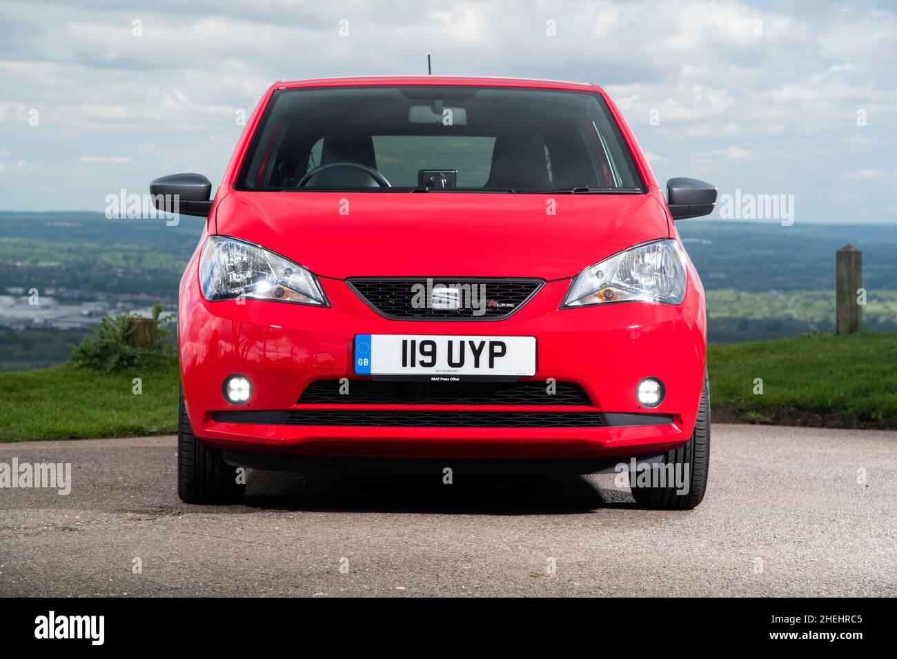 2016 SEAT Mii FR Line Spanish sub-compact hot hatch car Stock Photo - Alamy