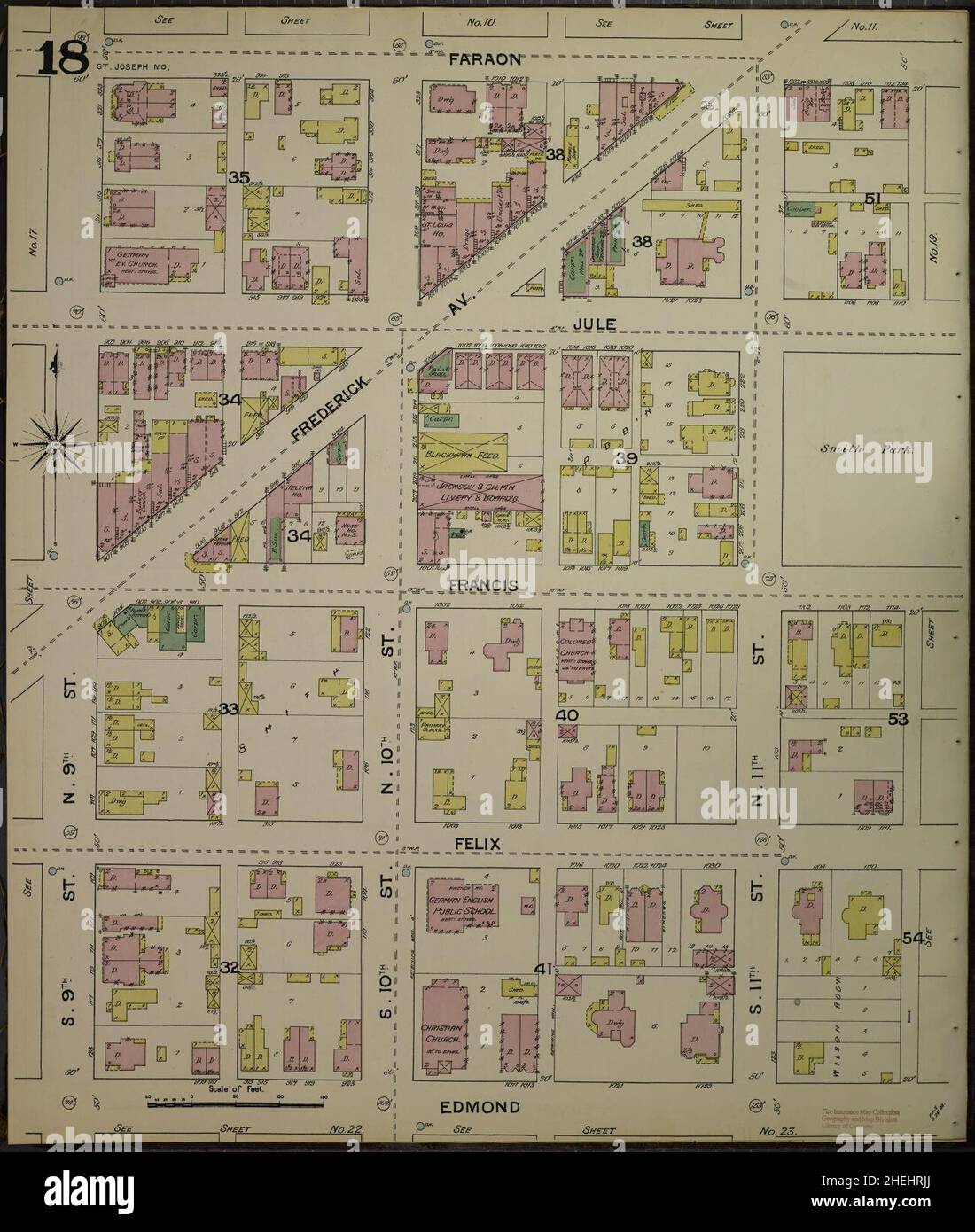 Buchanan missouri map hi-res stock photography and images - Alamy