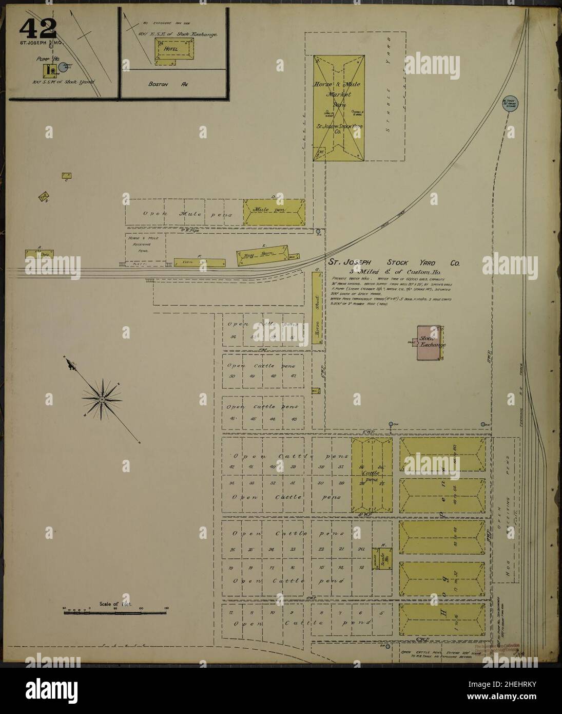 Buchanan missouri map hi-res stock photography and images - Alamy
