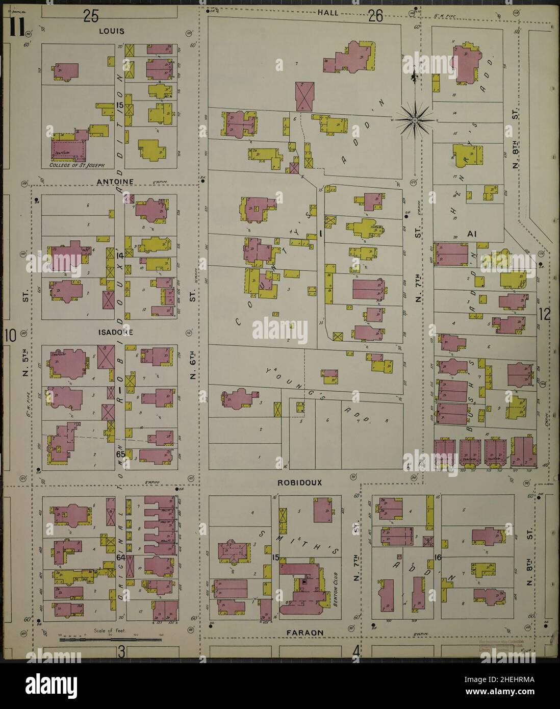 Buchanan missouri map hi-res stock photography and images - Alamy