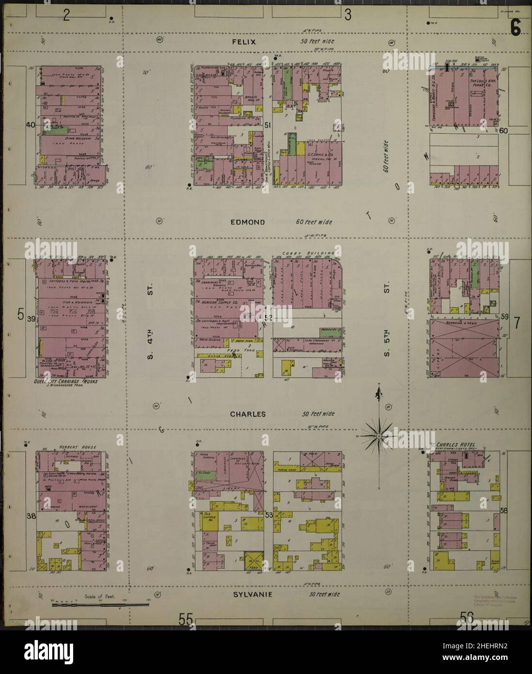 Buchanan missouri map hi-res stock photography and images - Alamy