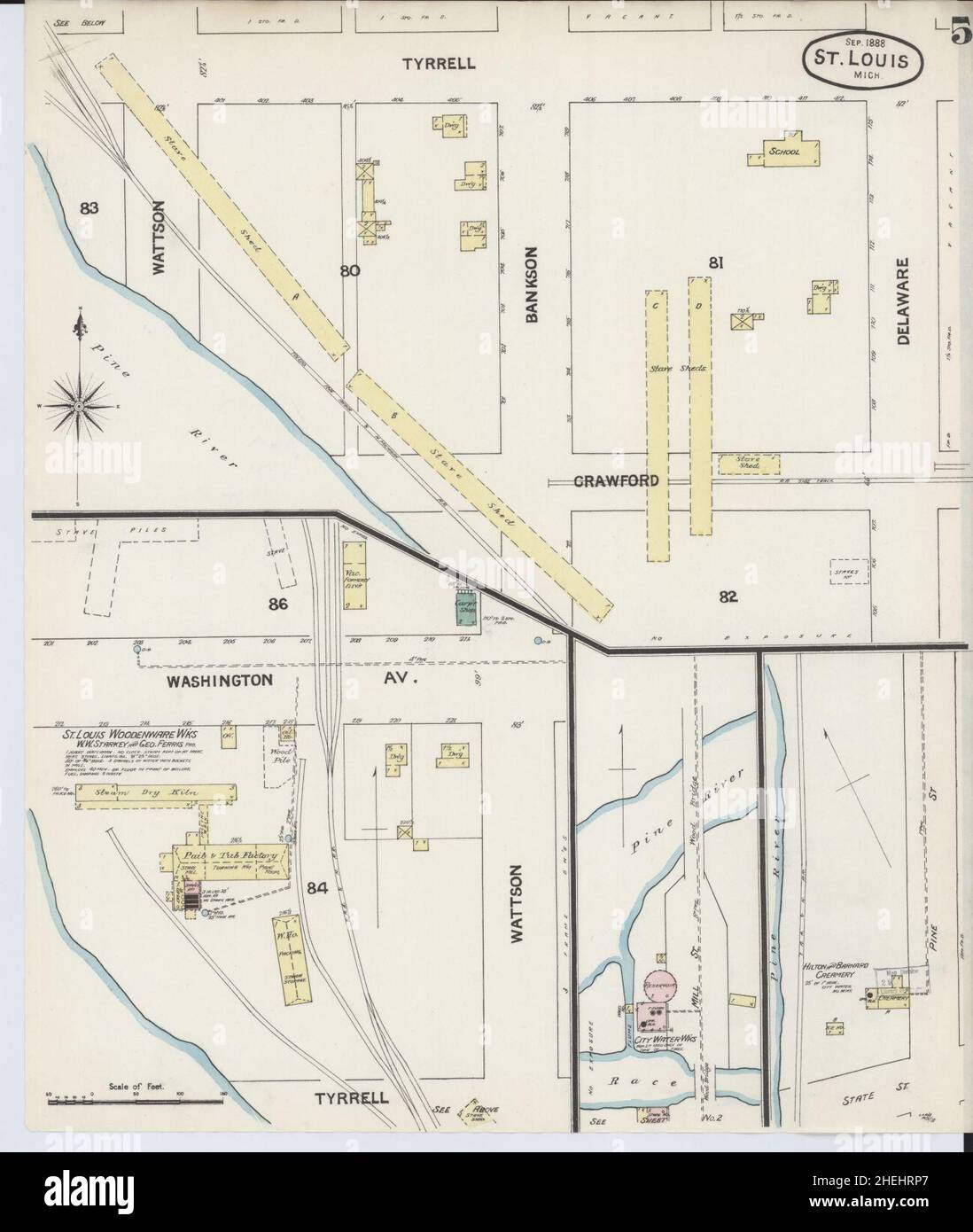 Saint louis county map hi-res stock photography and images - Alamy