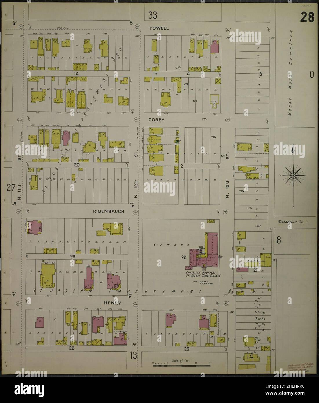 Buchanan missouri map hi-res stock photography and images - Alamy