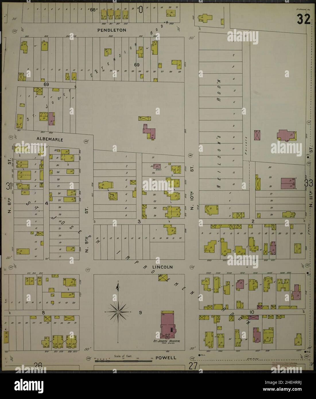 Buchanan missouri map hi-res stock photography and images - Alamy