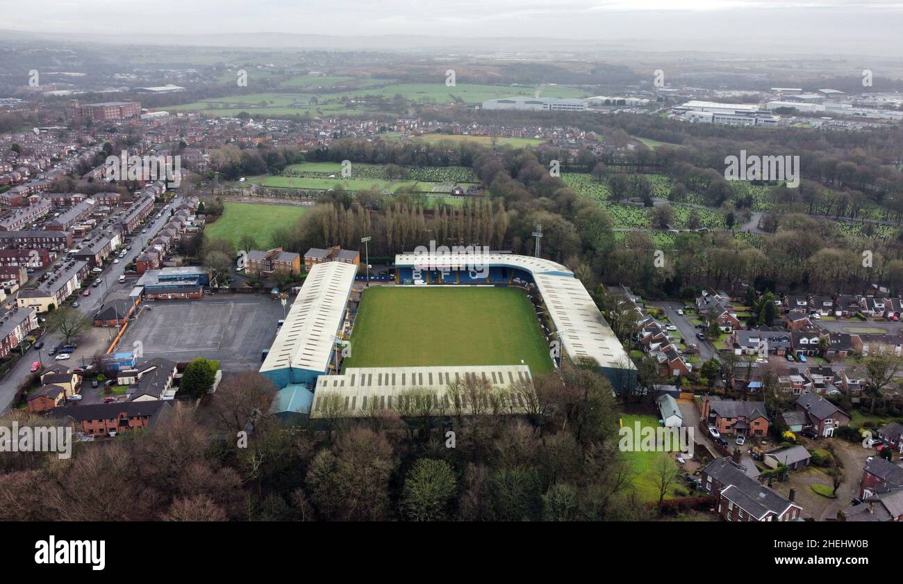 Bury football club gigg lane hi-res stock photography and images - Alamy