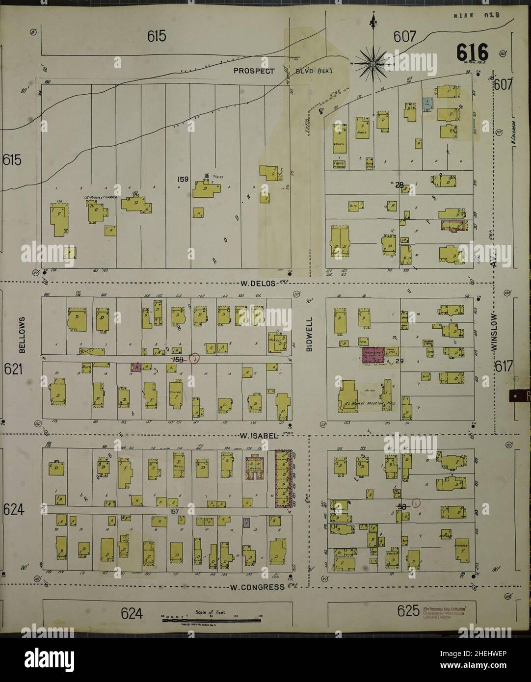 Ramsey county map hi-res stock photography and images - Alamy