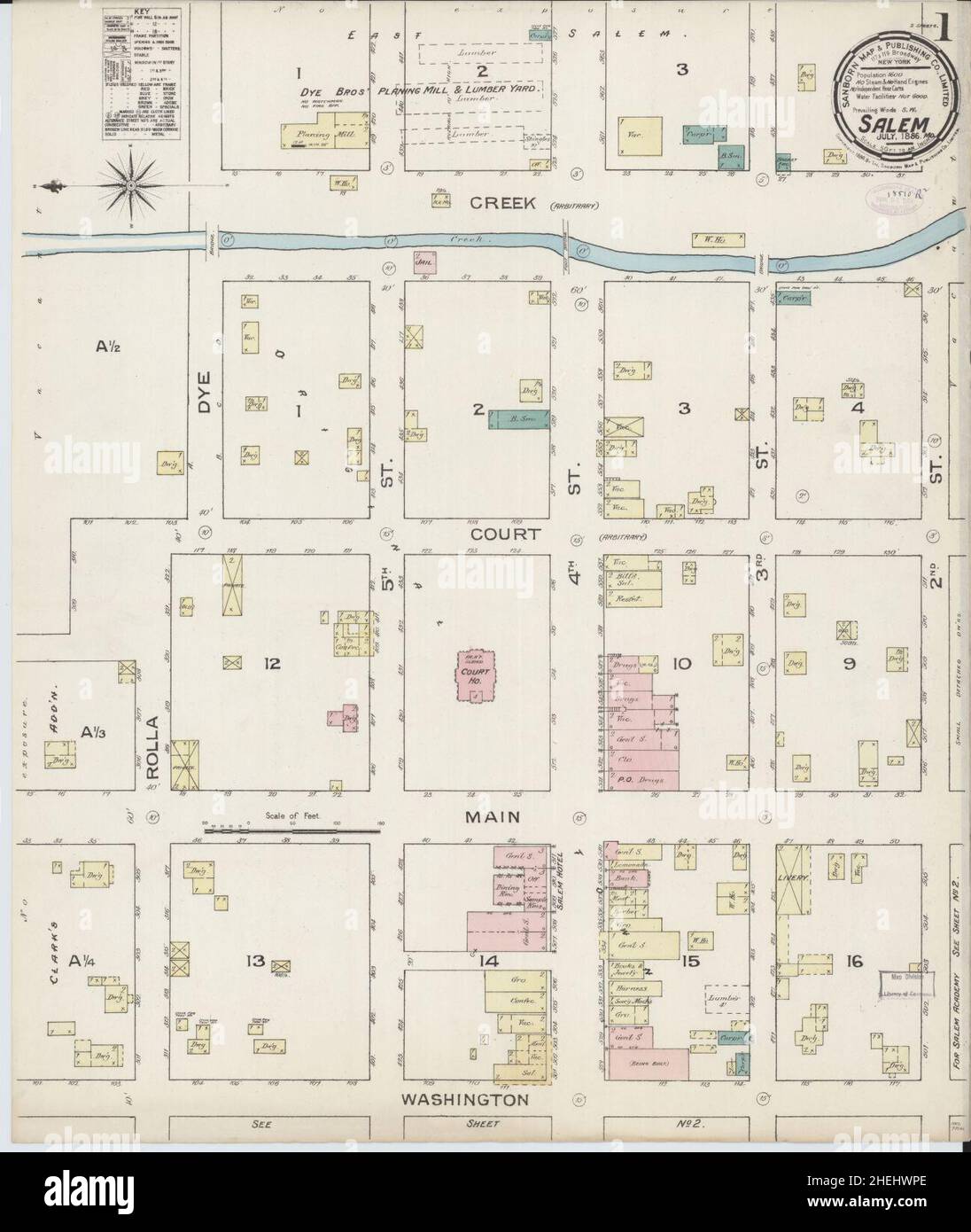 Dent county map hi-res stock photography and images - Alamy