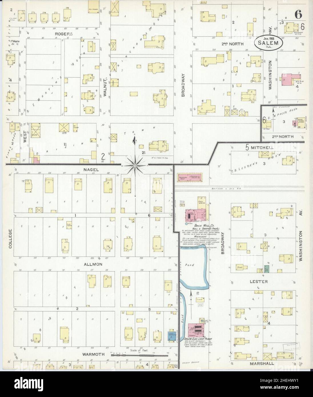 Marion illinois map hi-res stock photography and images - Alamy