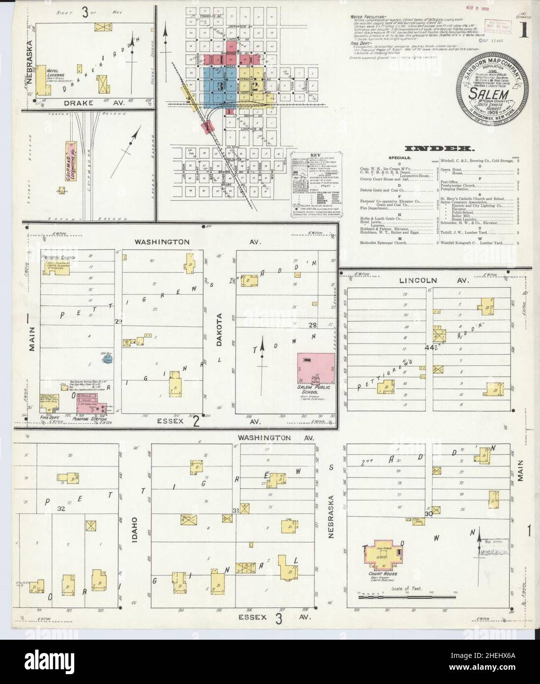 Mccook map hi-res stock photography and images - Alamy