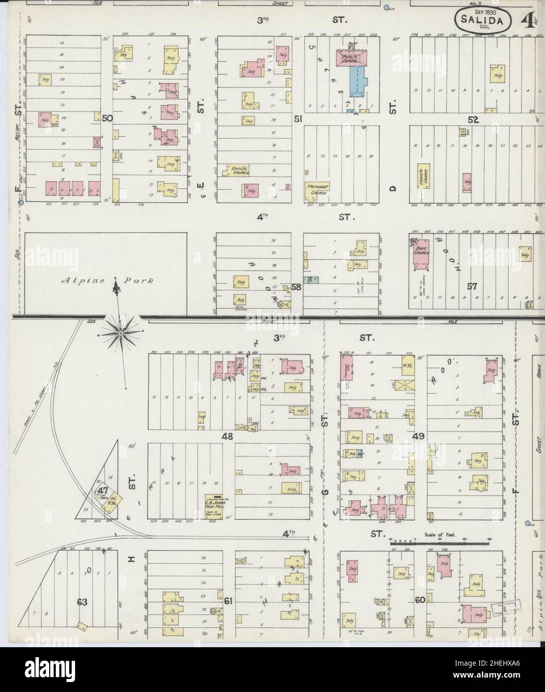 Chaffee map hi-res stock photography and images - Alamy