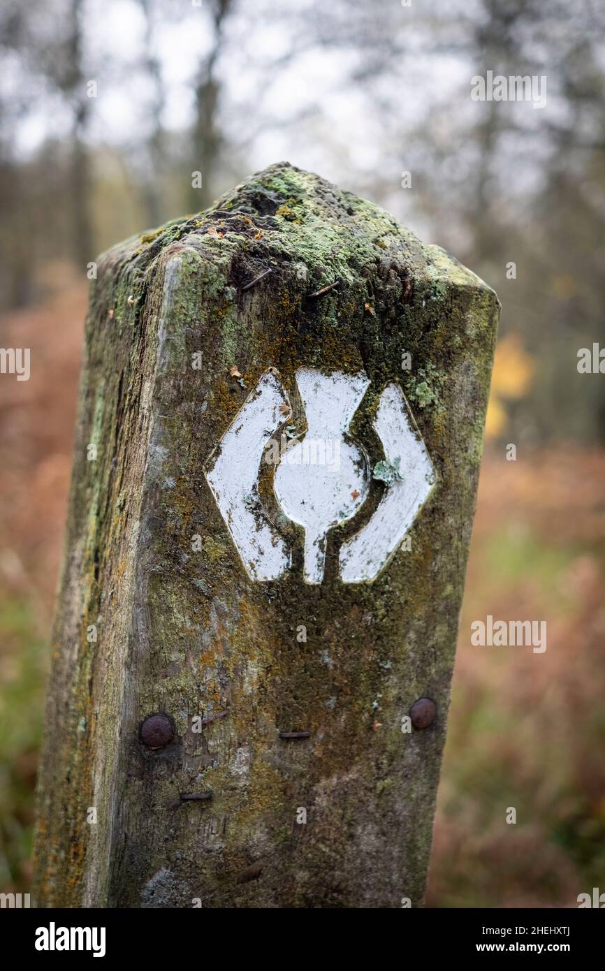 West Highland Way, finger post directional footpath sign way mark ...