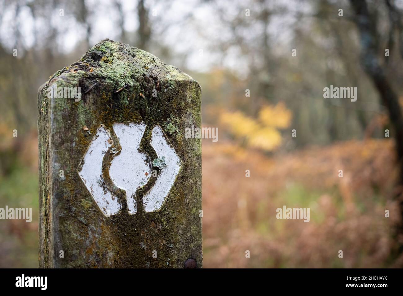West Highland Way, finger post directional footpath sign way mark ...