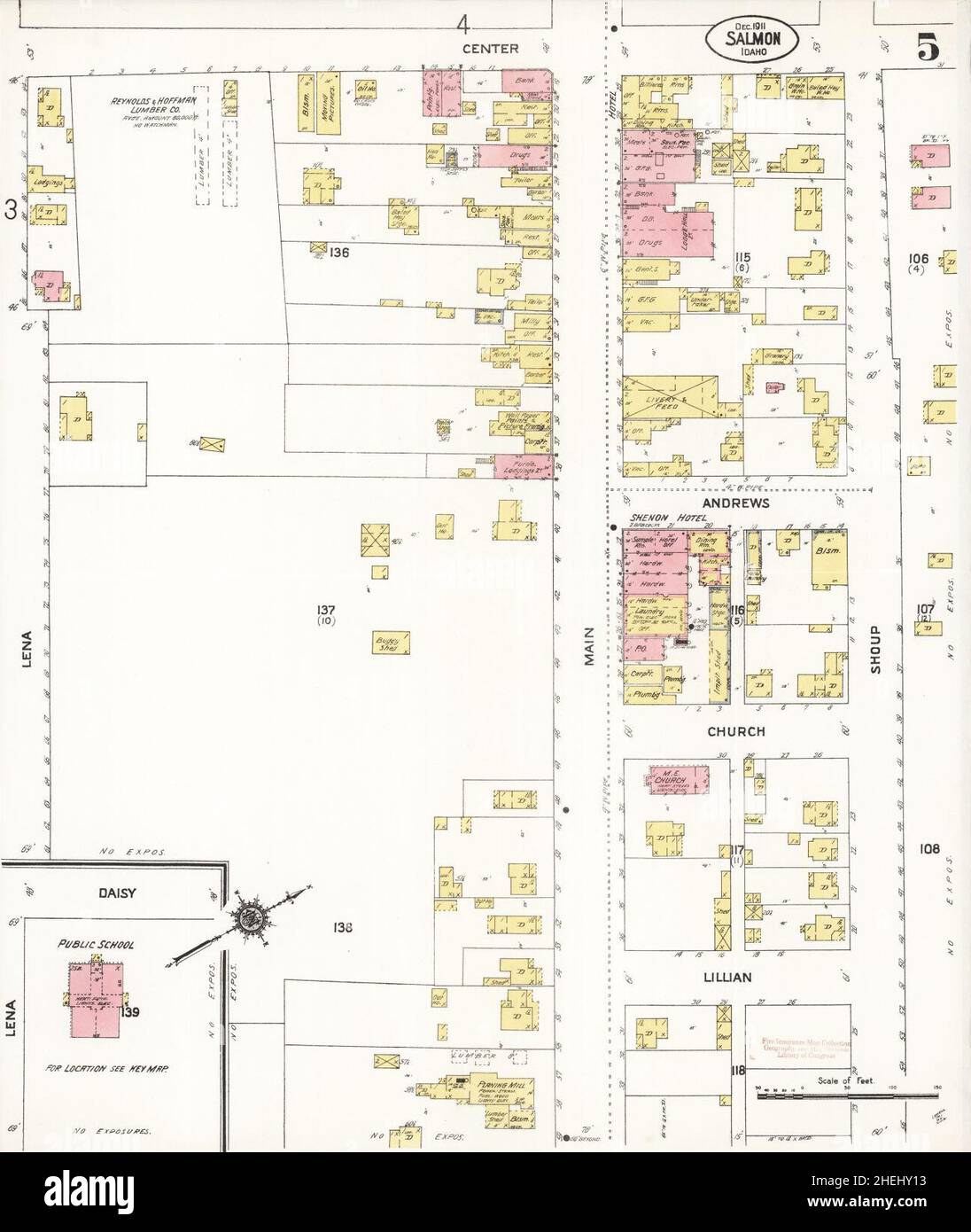 Lemhi county map hi-res stock photography and images - Alamy
