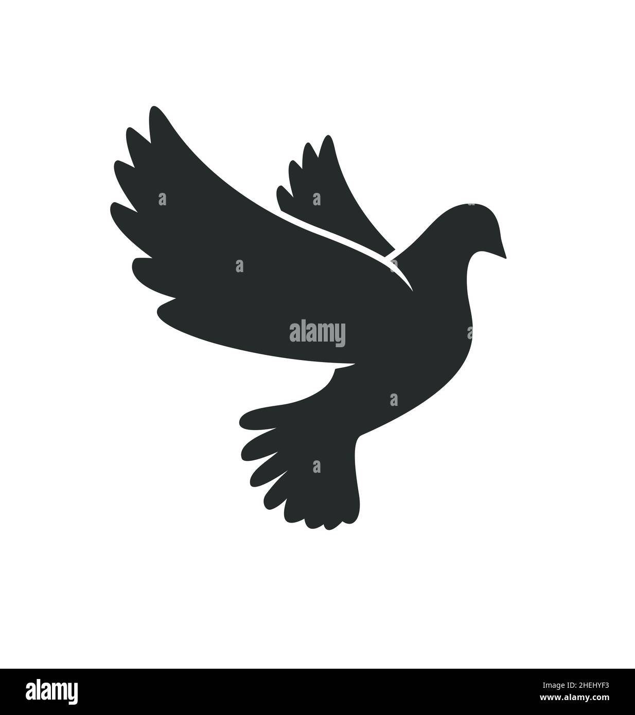 beautiful flying peace dove pigeon bird outline silhouette vector ... beautiful flying peace dove pigeon bird outline silhouette vector ...