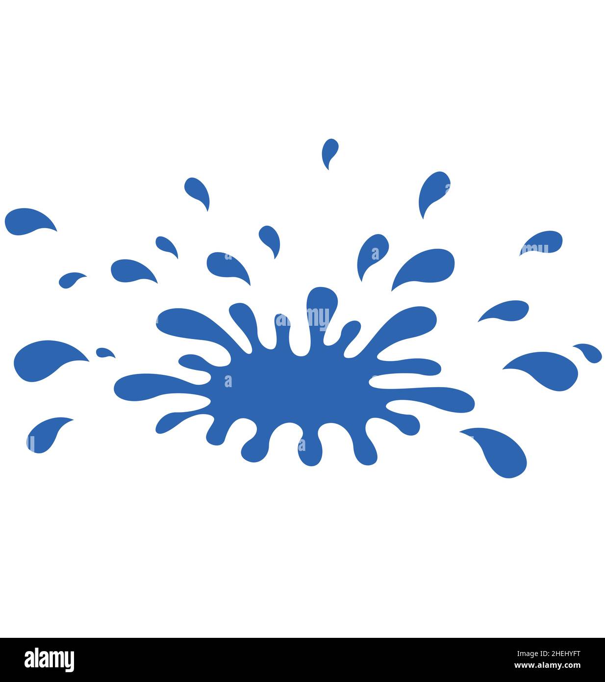 Cartoon Water Splash