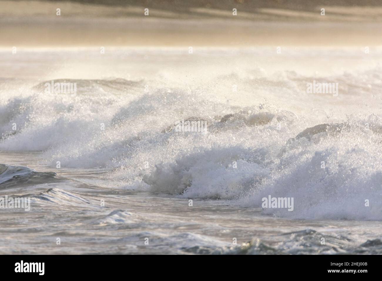 Full frame of waves splashing Stock Photo - Alamy