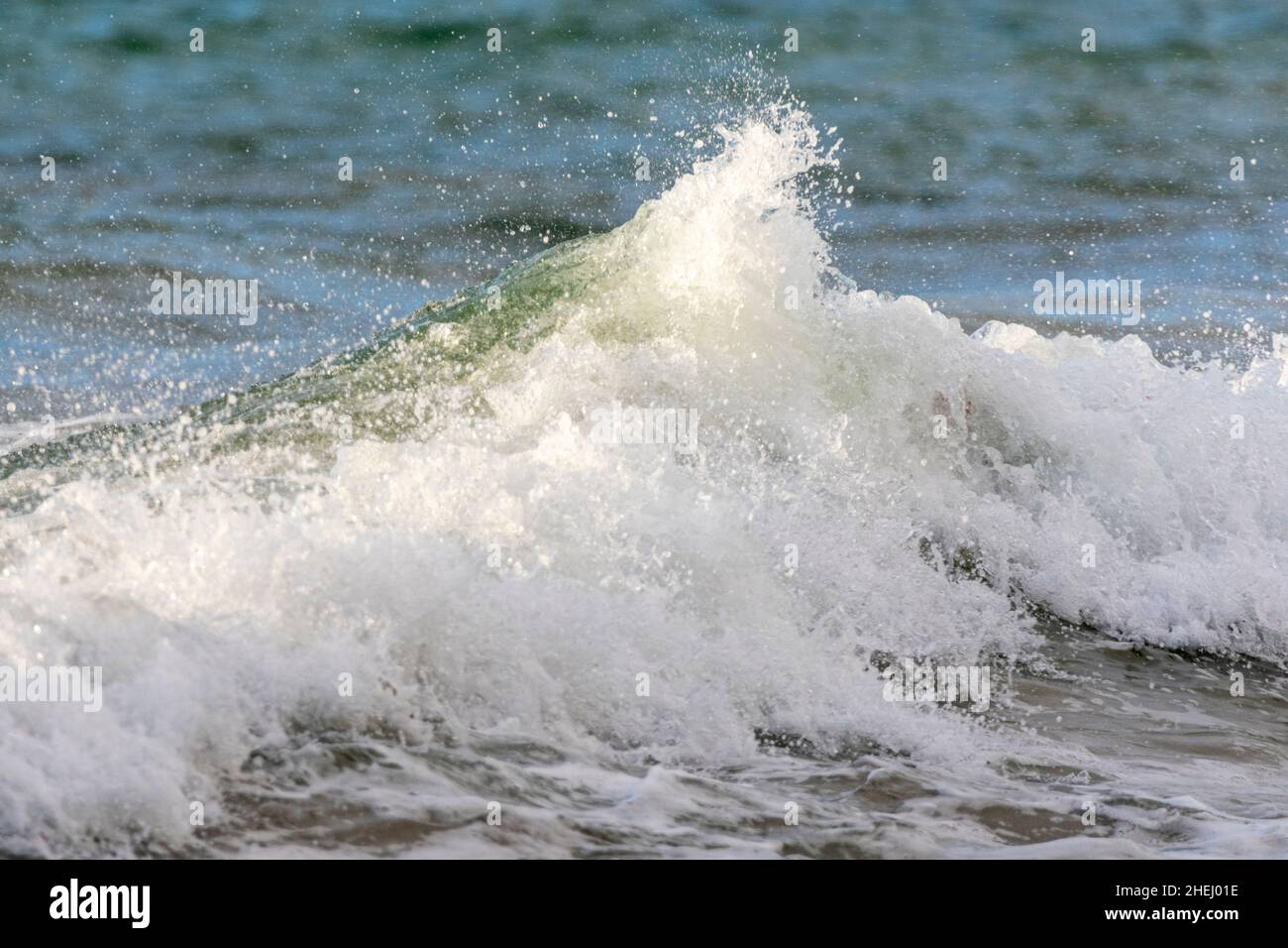 Full frame of waves splashing Stock Photo - Alamy