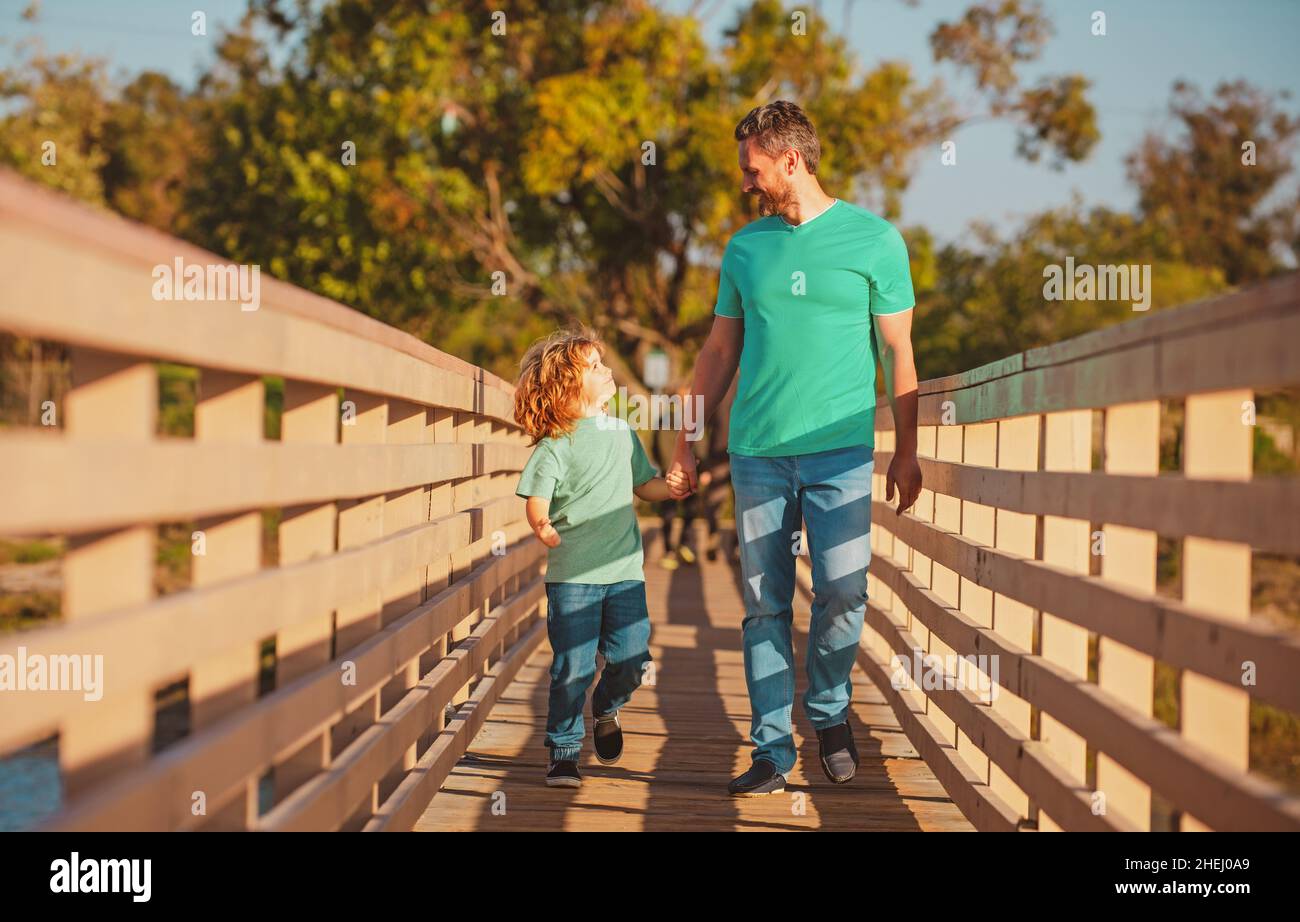 Father and son in enjoying time together, father's day Stock Photo - Alamy