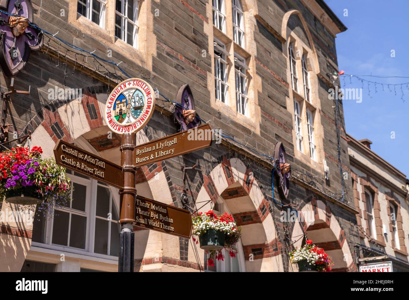 Cardigan town in wales hi-res stock photography and images - Alamy