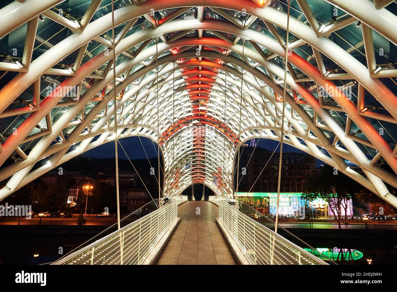 Peace bridge in tbilisi georgia hi-res stock photography and images - Alamy