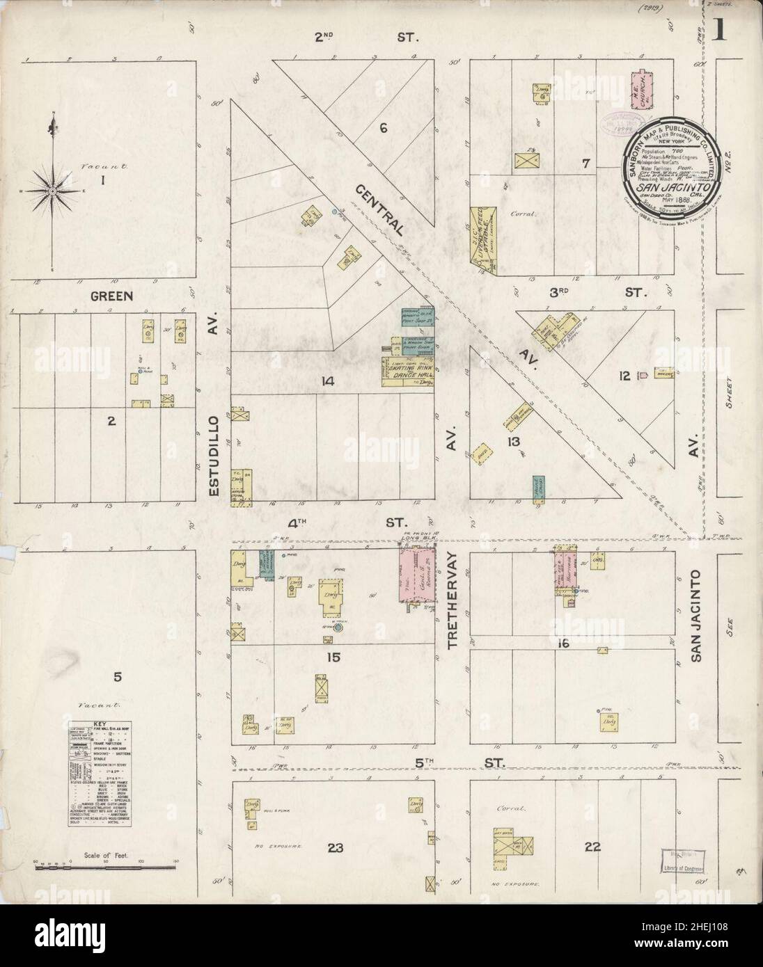 Riverside california county map hi-res stock photography and images - Alamy