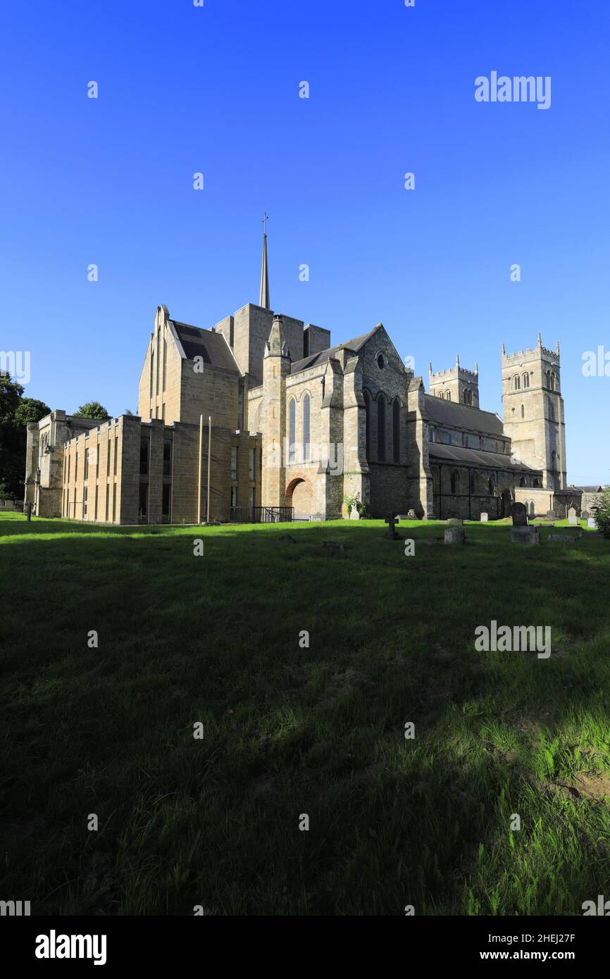 The Priory Church of Our Lady and St Cuthbert, Worksop town ...