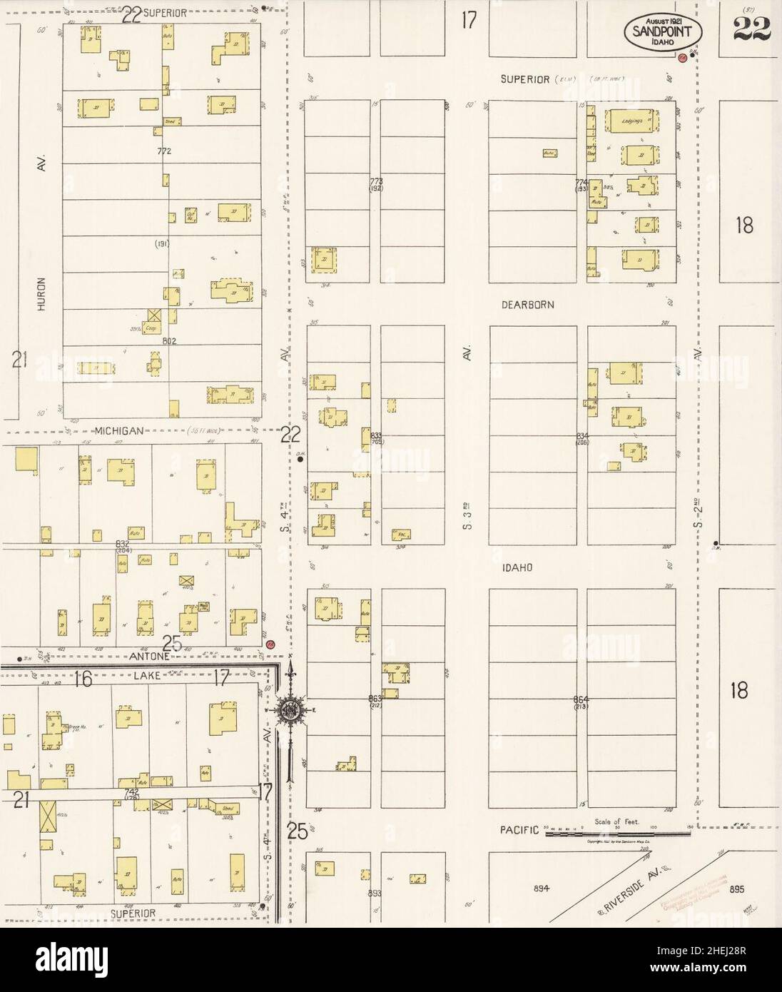 Map of bonner hi-res stock photography and images - Alamy