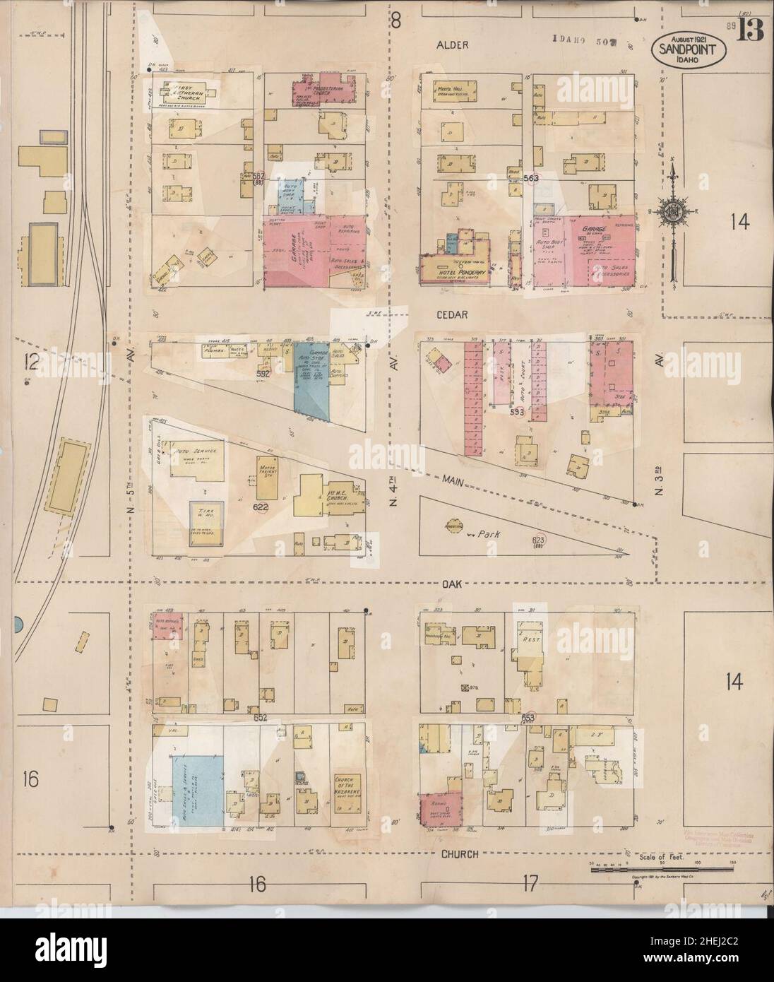 Map of bonner hi-res stock photography and images - Alamy