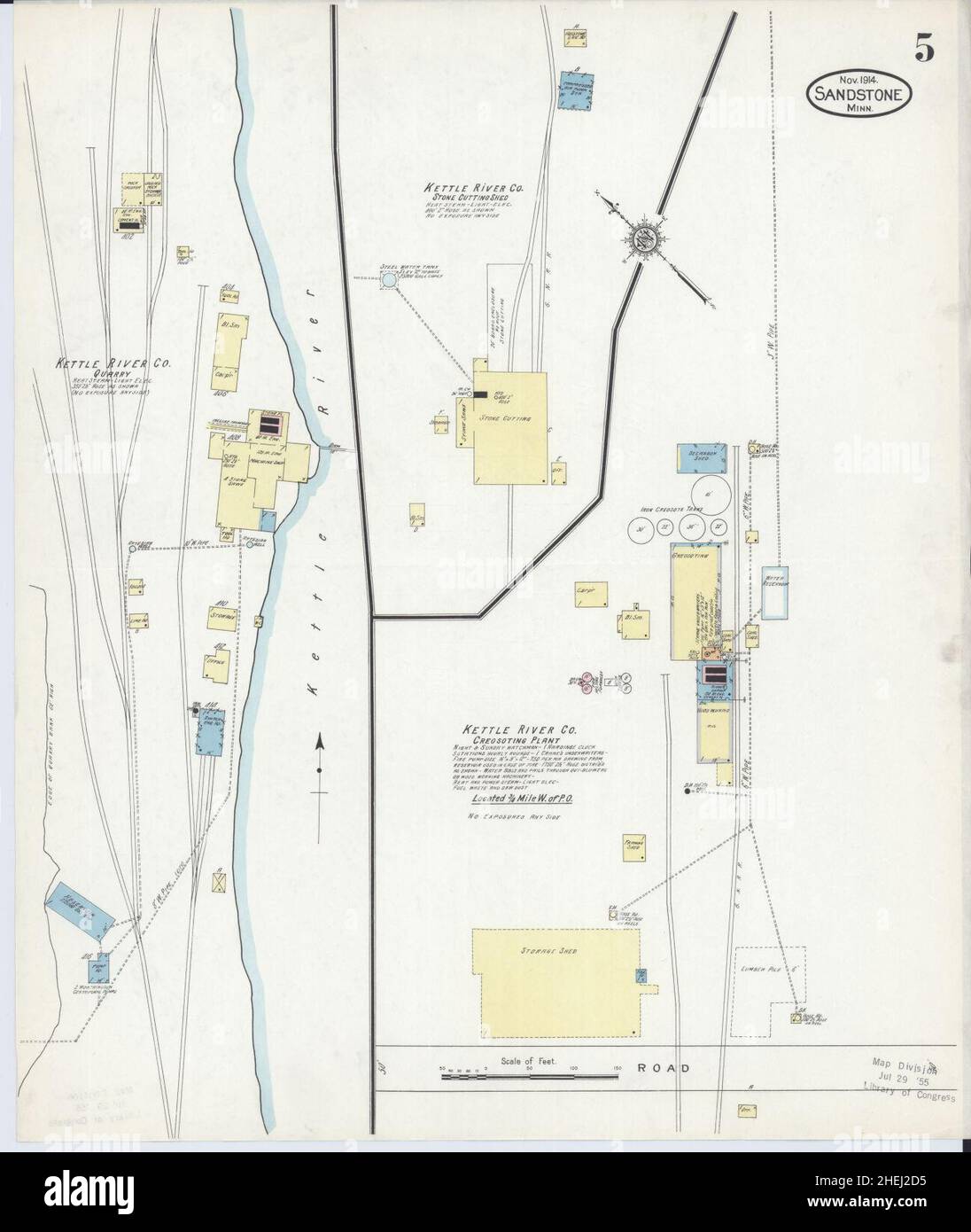 Sandstone minnesota map hi-res stock photography and images - Alamy