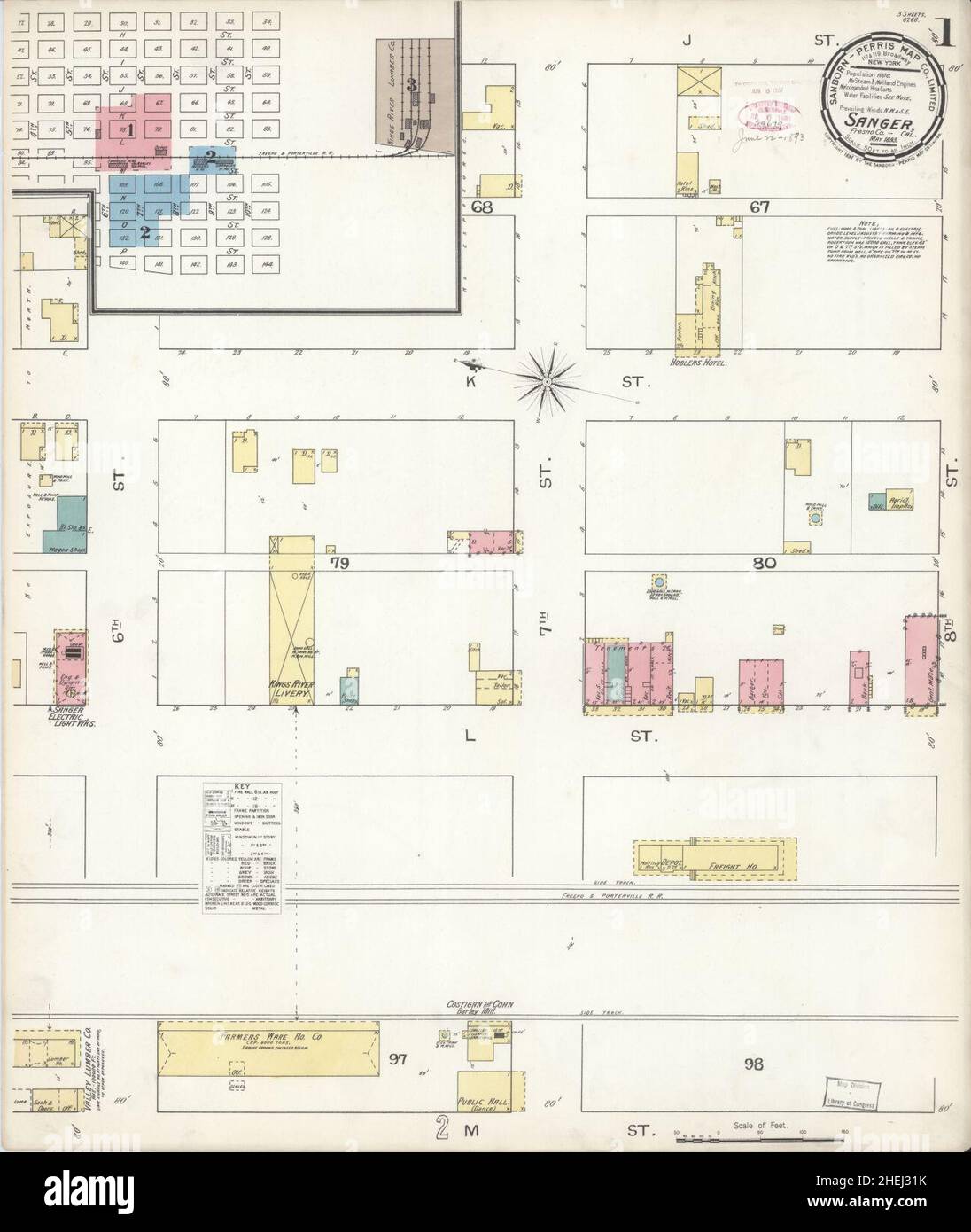 Map of sanger hi-res stock photography and images - Alamy