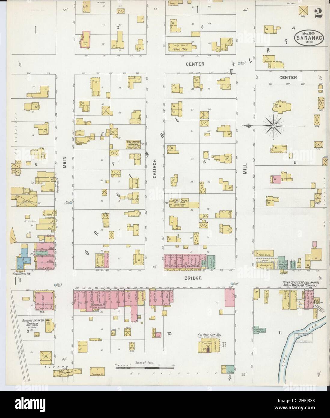 Ionia county map hi-res stock photography and images - Alamy