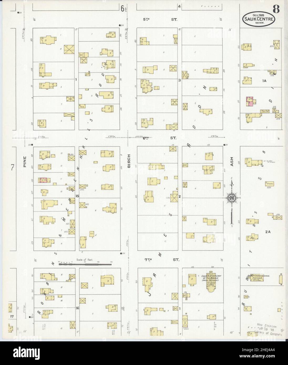 Map of sauk centre minnesota hi-res stock photography and images - Alamy