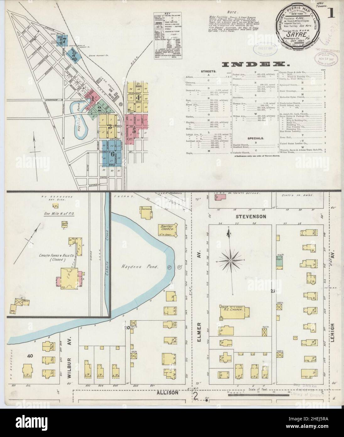 Sayre map hi-res stock photography and images - Alamy