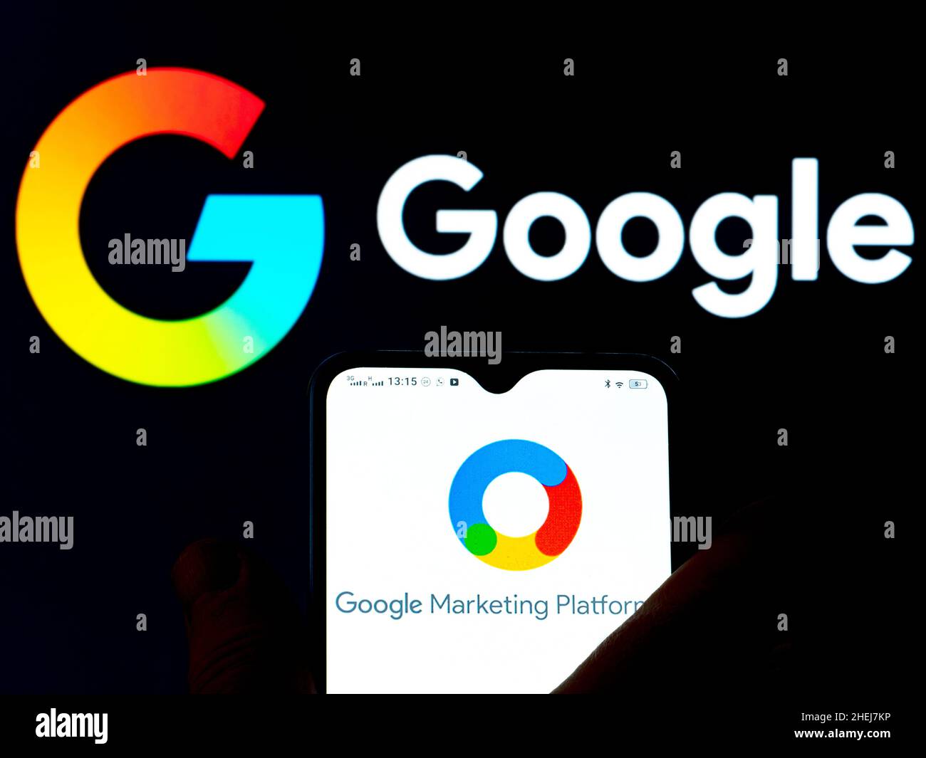 Google marketing platform logo hi-res stock photography and images - Alamy