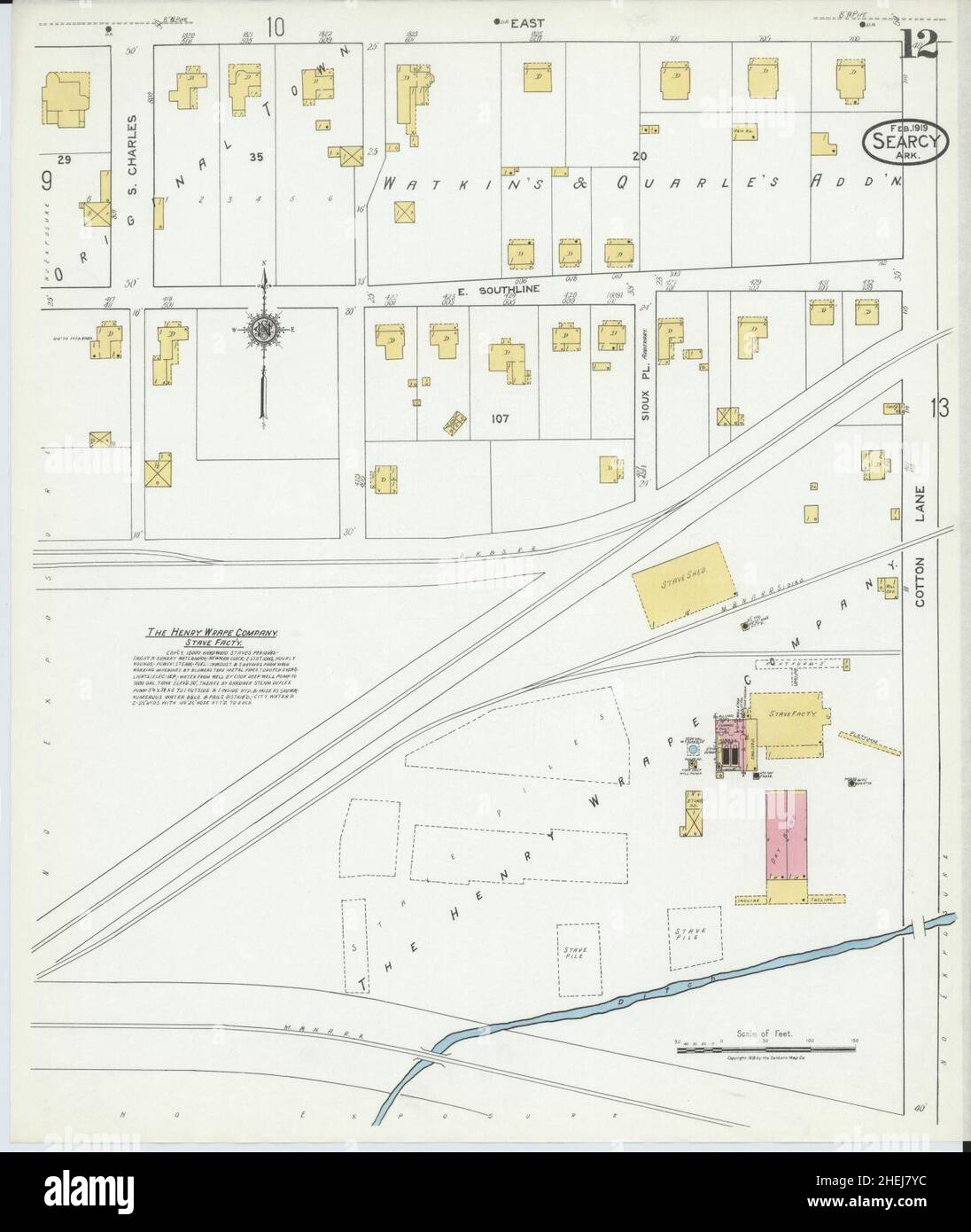 Searcy arkansas map hi-res stock photography and images - Alamy