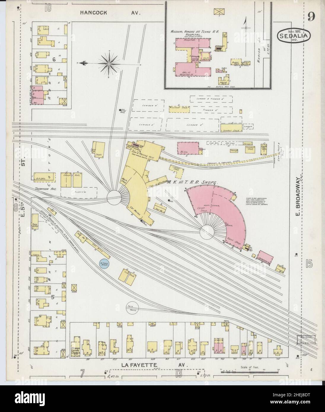 Map of sedalia hi-res stock photography and images - Alamy