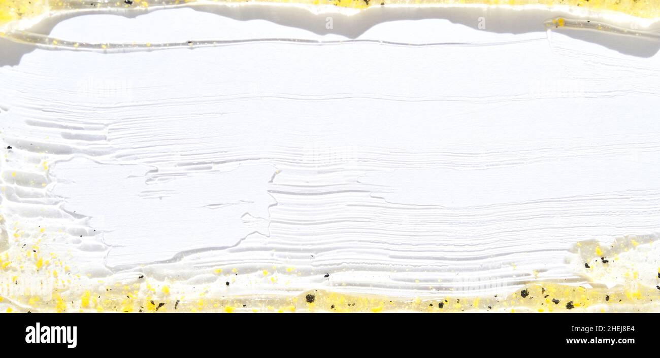 Face scrub texture. Cream skincare cosmetic. Organic stroke Stock Photo ...