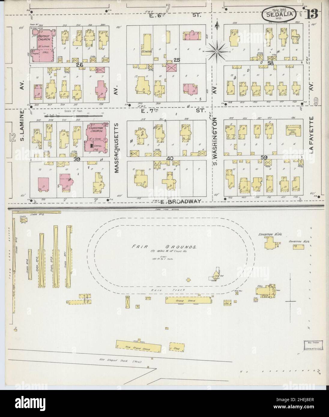 Sedalia missouri map hi-res stock photography and images - Alamy