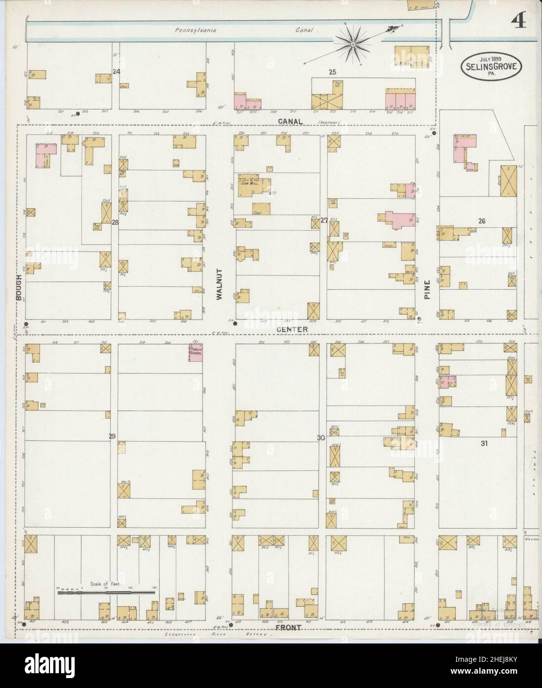 Map of snyder hi-res stock photography and images - Alamy