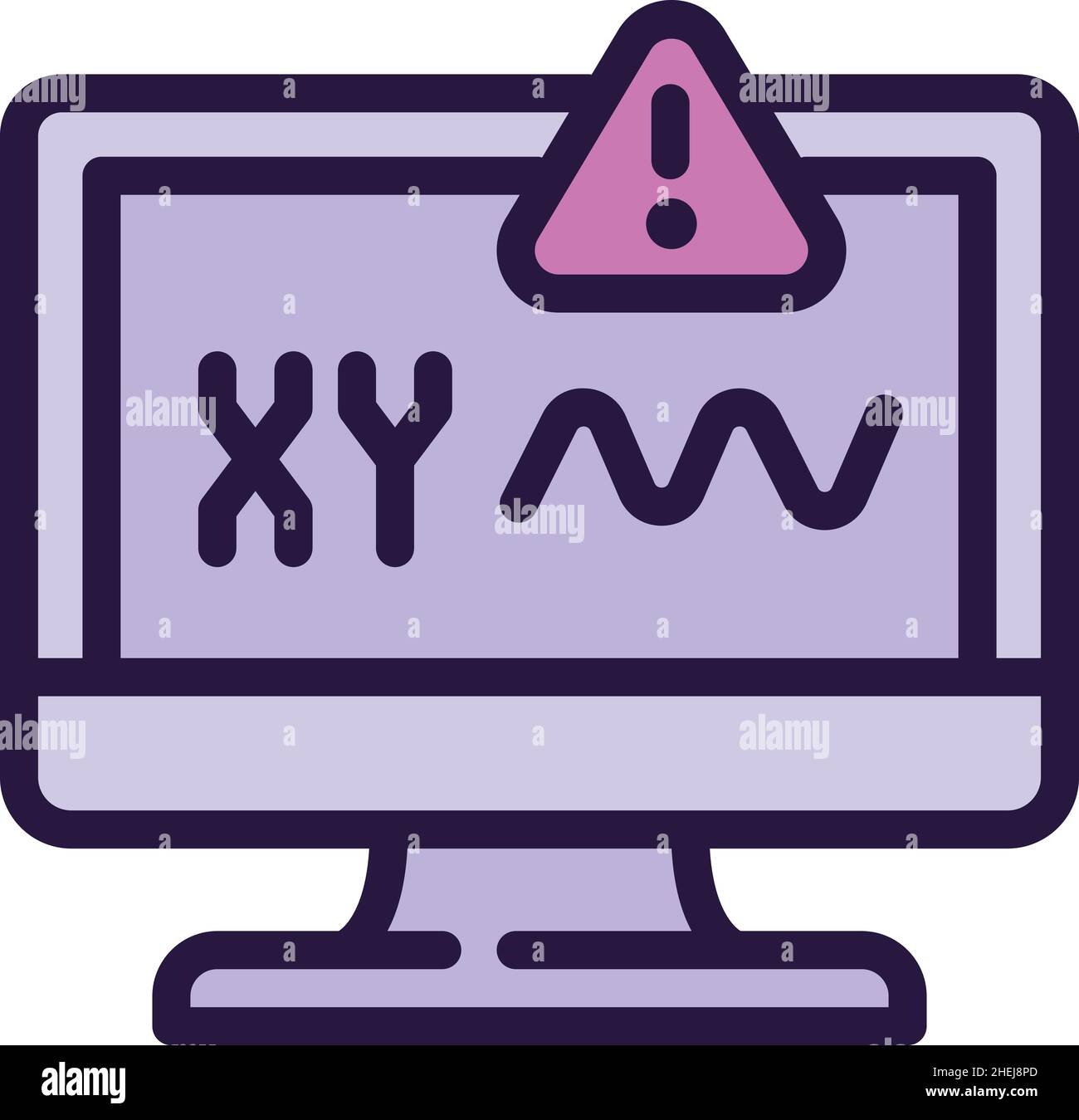 Cell dna bio icon outline vector. Lab editing. Genetic human Stock ...