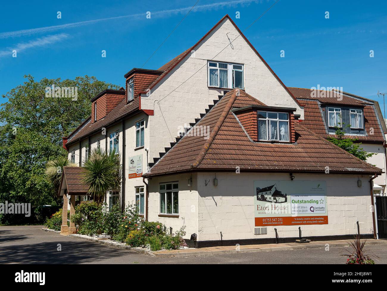 Datchet, Berkshire, UK. 20th May, 2020. The Eton House Residential Home ...