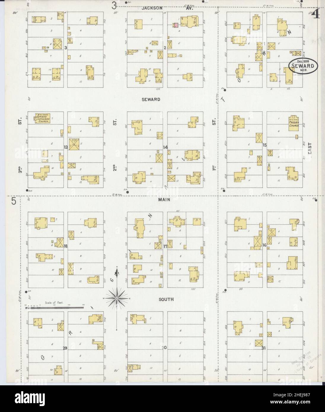 Seward county map hi-res stock photography and images - Alamy