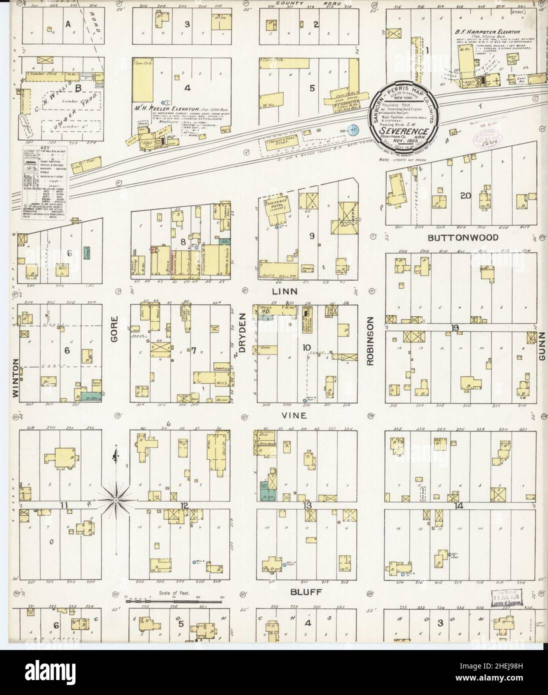 Severance map hi-res stock photography and images - Alamy