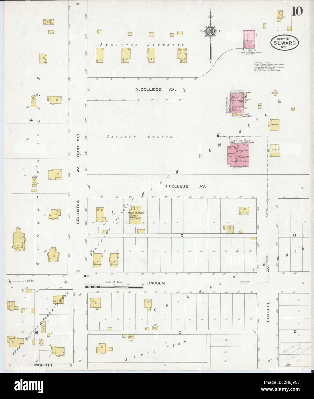 Seward county map hi-res stock photography and images - Alamy